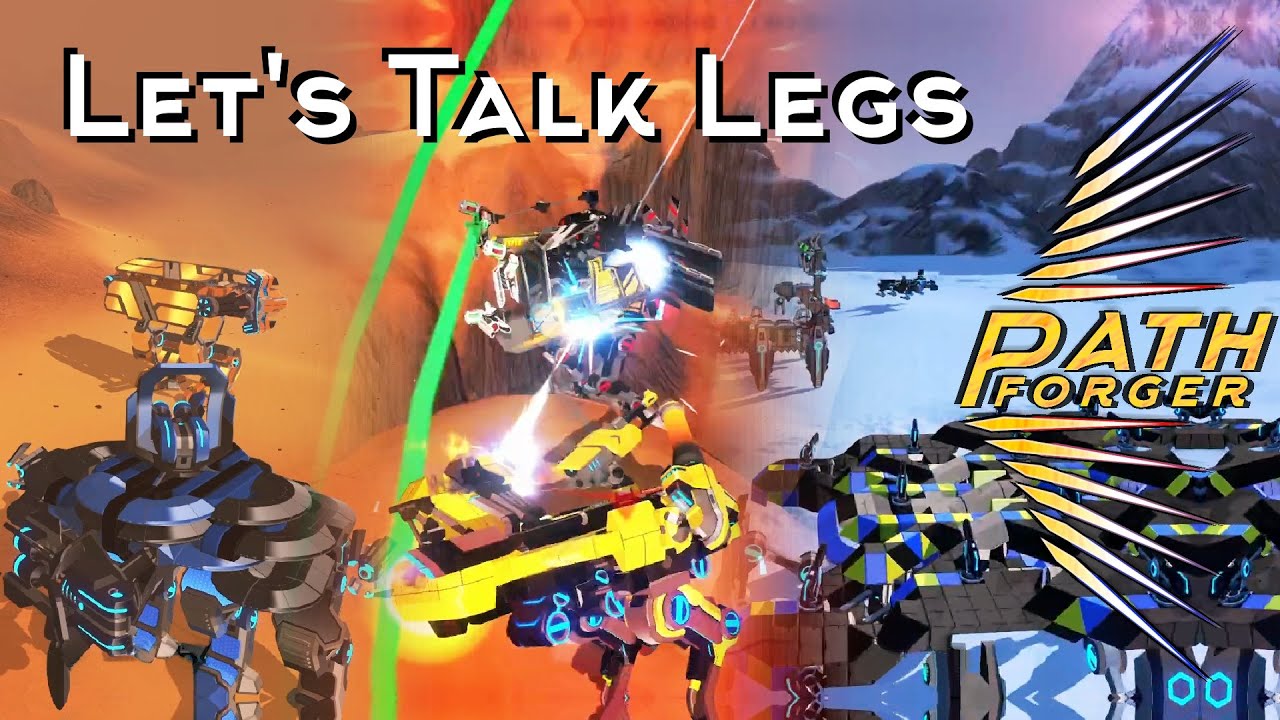 Talking About Legs - Robocraft Balance and Gameplay - YouTube
