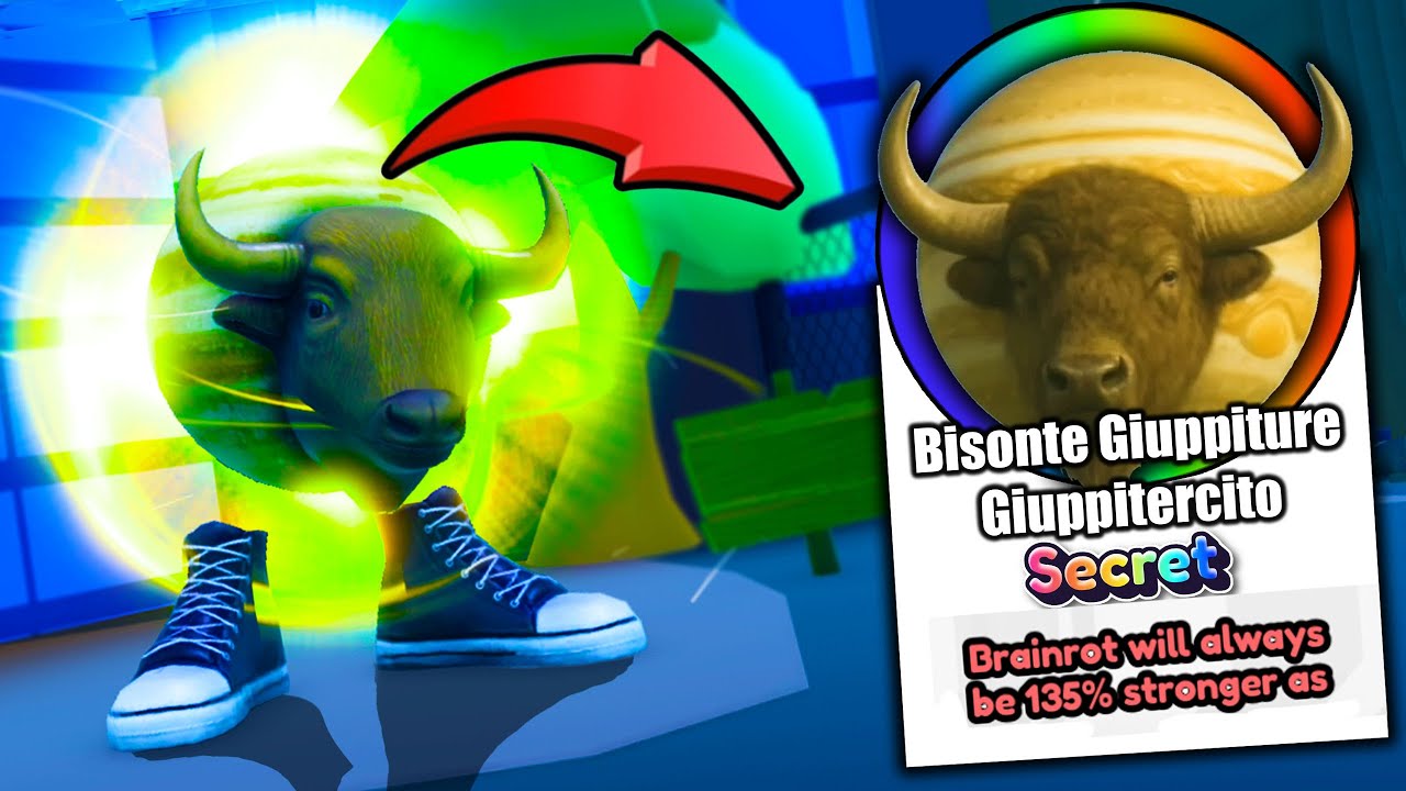 Unlocking NEW BISONTE GIUPPITURE GIUPPITERCITO Secret In Brainrot ...