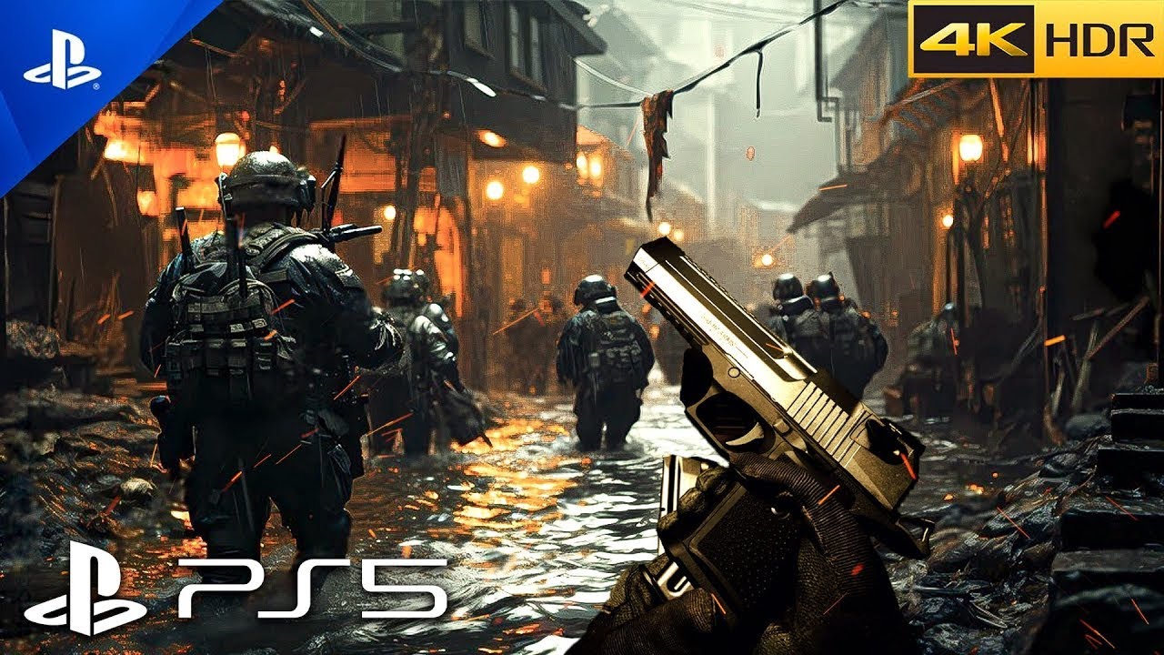 (PS5) Battle of Washington | Realistic Ultra Graphics | Call of duty ...