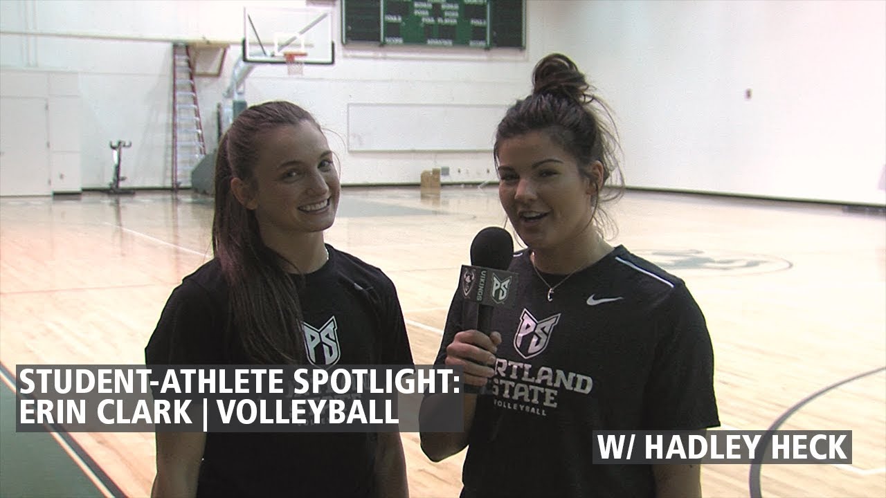 Student-Athlete Spotlight: Erin Clark | Volleyball (w/ Hadley Heck ...