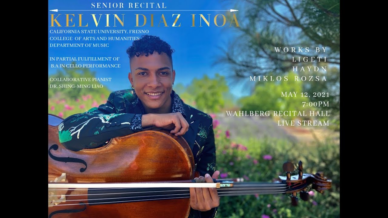 Kelvin Diaz Inoa, cello - YouTube