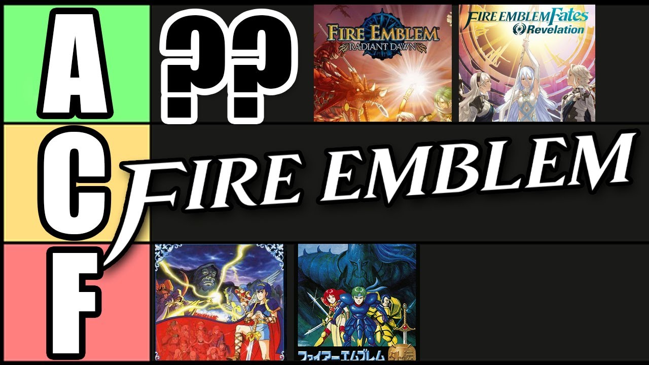 Fire Emblem Battle Animation Tier List w/ m00cavo - YouTube