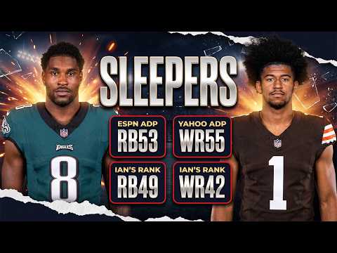 The 7 BEST late-round sleepers in fantasy football