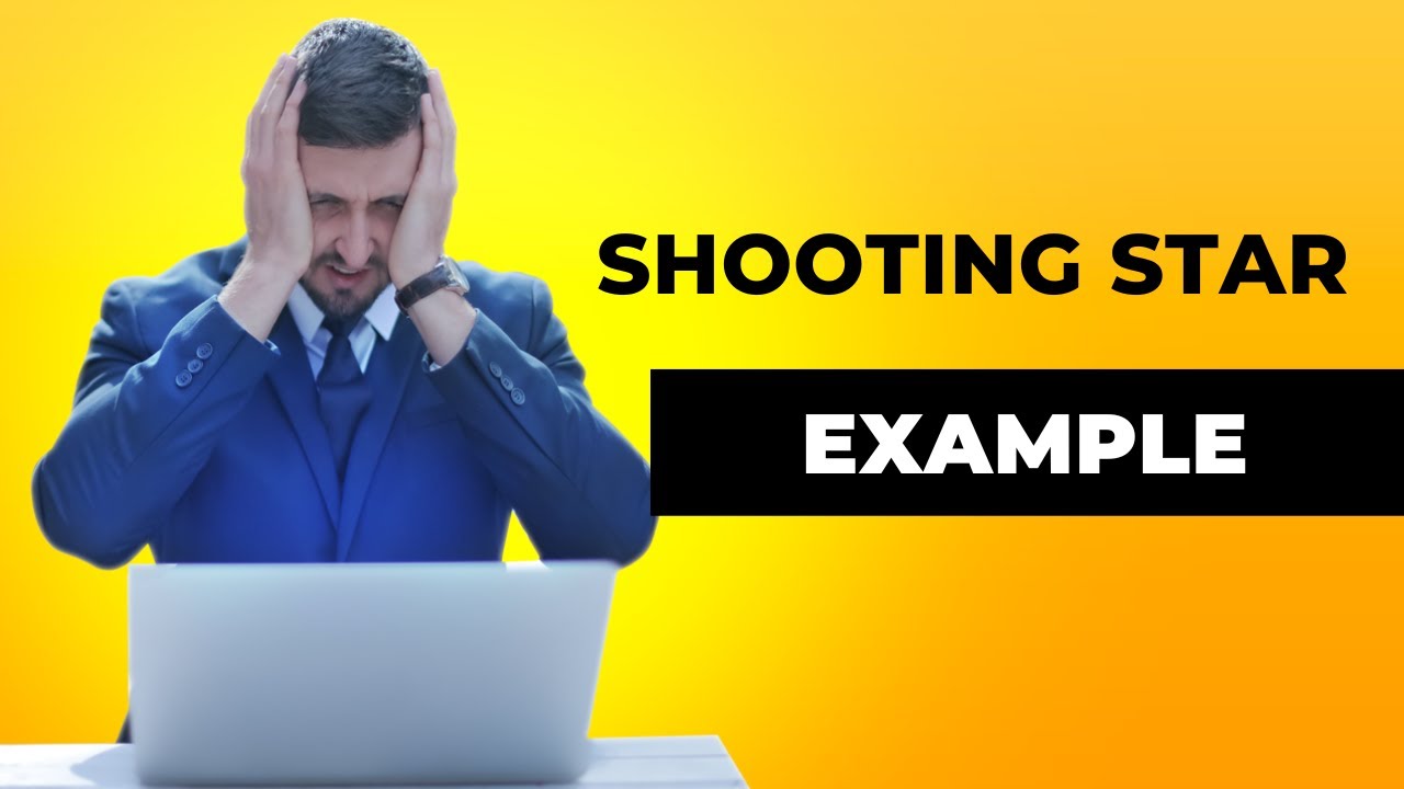 Shooting star live example - YouTube