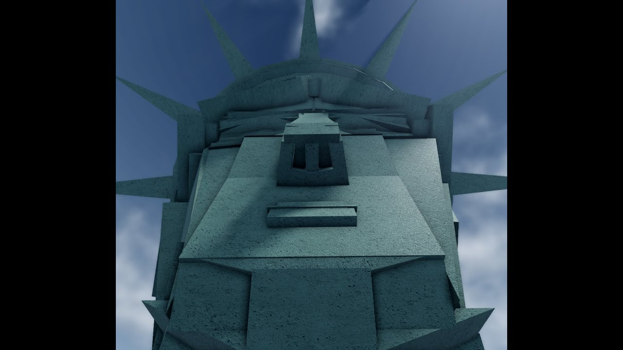 Roblox F3X Speedbuild | Statue of Liberty (Part 1) - YouTube