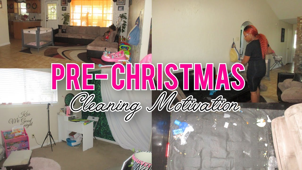 PRE-CHRISTMAS DEEP CLEAN WITH ME || CHRISTMAS PREP 2022 - YouTube
