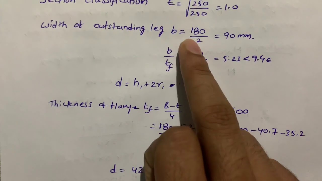 Design of steel structures#Determine the UDL for ISMB 500#Steel tables# ...