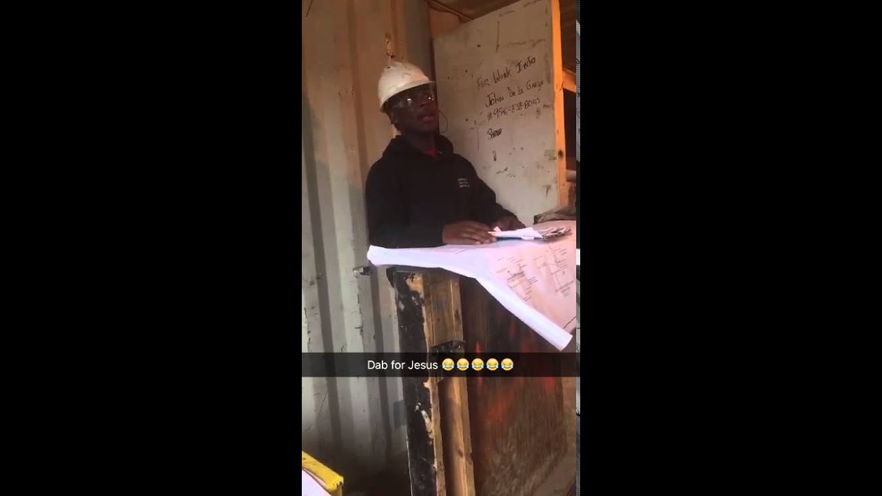Dab for Jesus @ work! - YouTube