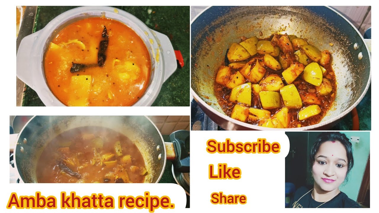 amba khatta recipe | tasty and delicious recipes | raw mango khatta ...