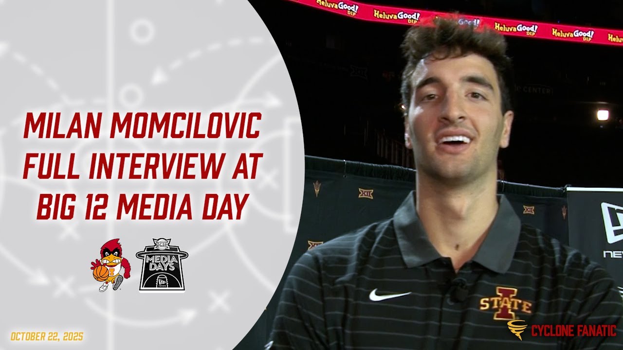 Mlian Momcilovic Full Big 12 Media Day Interview - YouTube