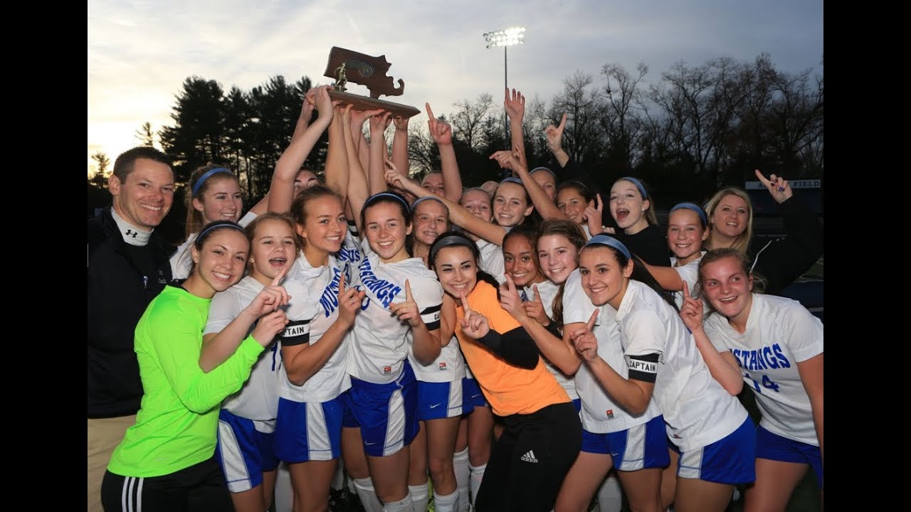 2015 Monson Lady Mustangs Mass State Soccer Champs - YouTube