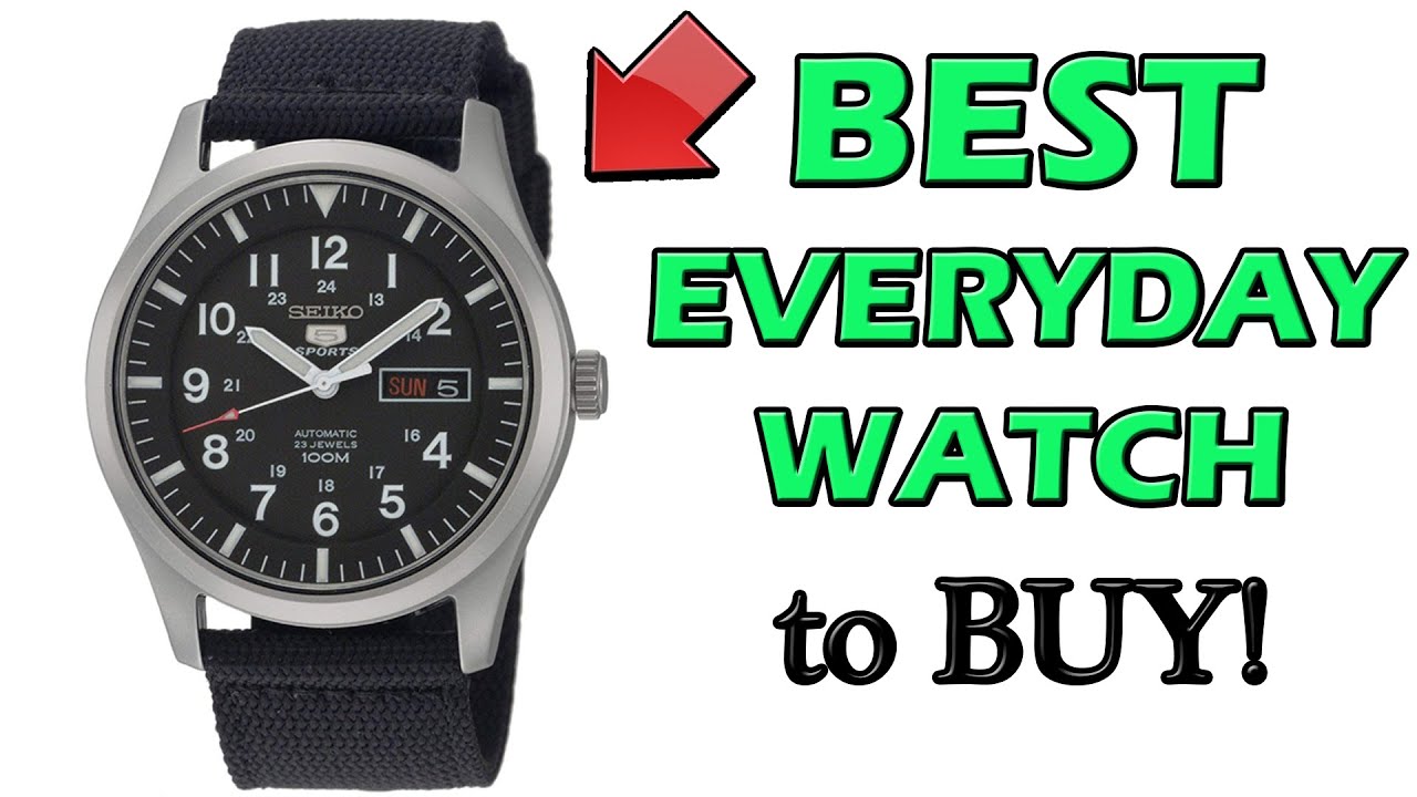 Best Everyday Watch 2021 - Top Automatic Watch - YouTube