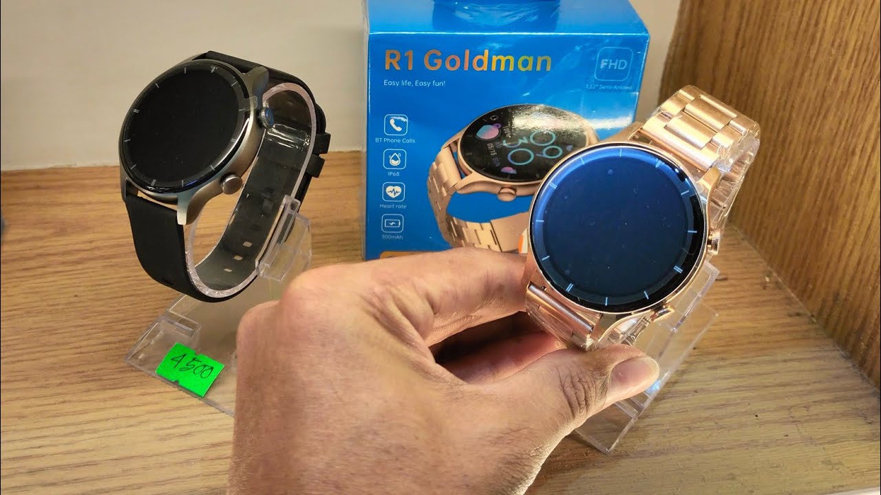 R1 Goldman Smartwatch || New Collection || Tech Solves Babor || - YouTube
