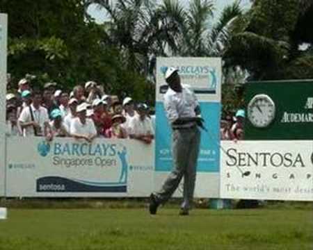 Vijay Singh Golf Swing at Singapore Open 2007 - YouTube