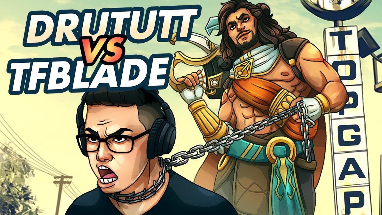 DRUTUTT VS TFBLADE WHEN 2 BEST SOLO Q TOP LANERS CLASH..... - YouTube