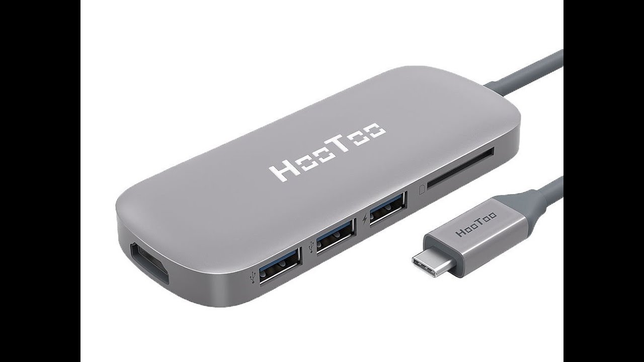 HooToo USB C Adapter 3.1 Type C Hub with Power Delivery for Charging ...