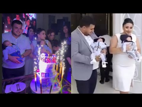 Müğənni Almaxanım Əhmədli Əkizləri Kanala Camala Kiçiy Toy etdi Toyundan Yeni görüntüler geldi 