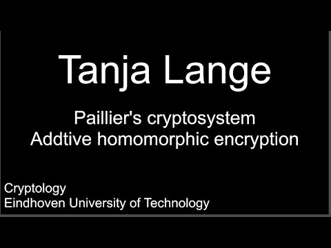 Paillier's cryptosystem - Addtive homomorphic encryption - YouTube