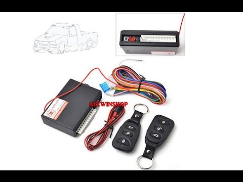 2nd gen Chevy S10 Remote central lock installation tips - YouTube