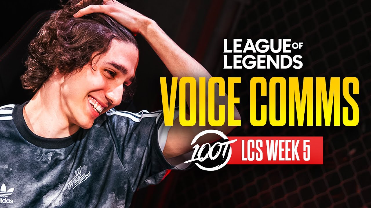 Setting The Stage for Super Week | 100T LCS Voice Comms Week 5 - YouTube