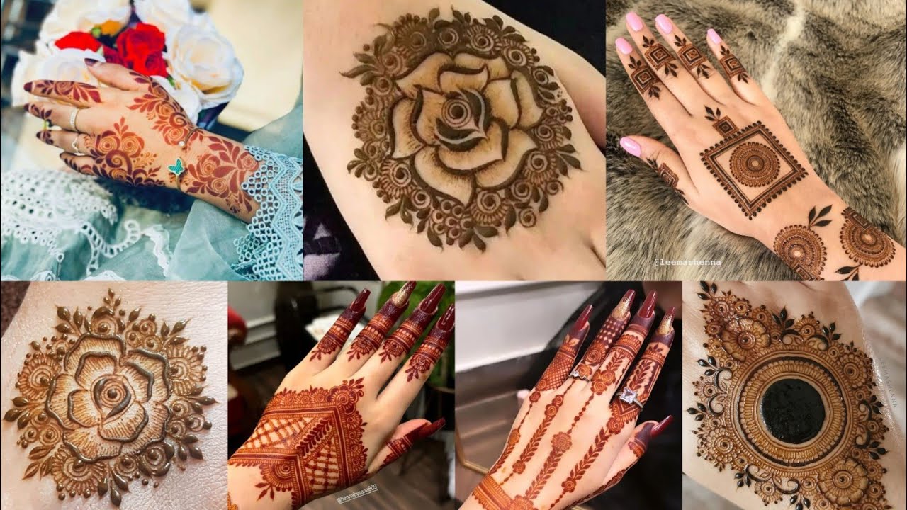 New Mehndi design 2024 || Mahadir dijain || মেহেদি ডিজাইন ২০২৩ - YouTube