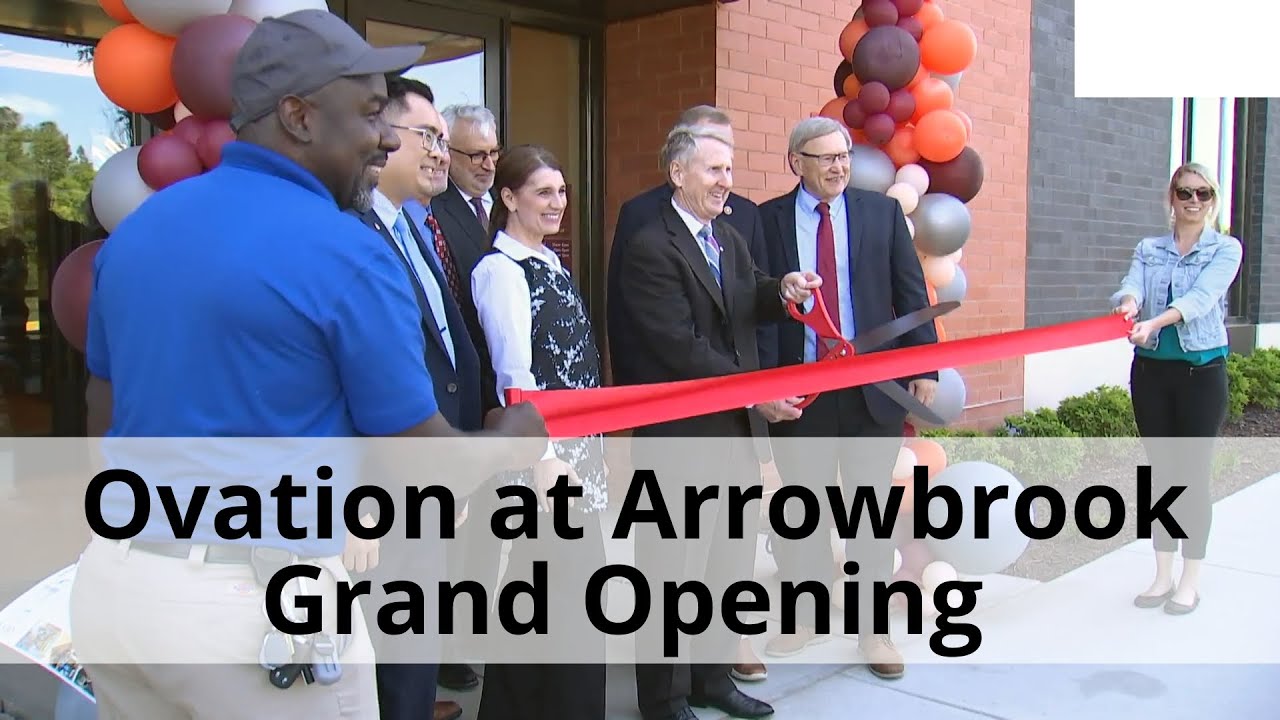 Ovation at Arrowbrook Grand Opening Ceremony - YouTube