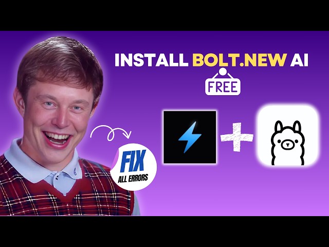 How to Install Bolt new AI Locally : Complete Guide 2024