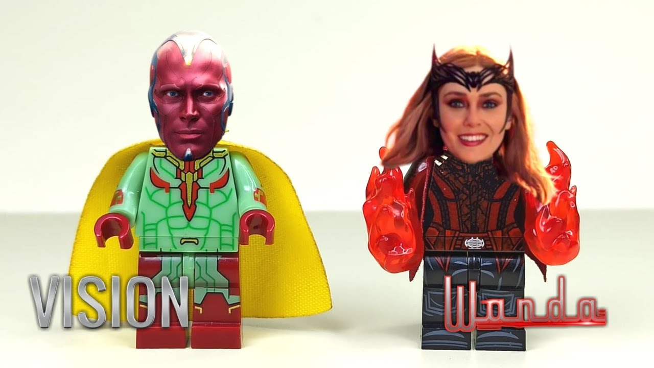 Lego Avengers Assembling : Wanda, Vision - YouTube