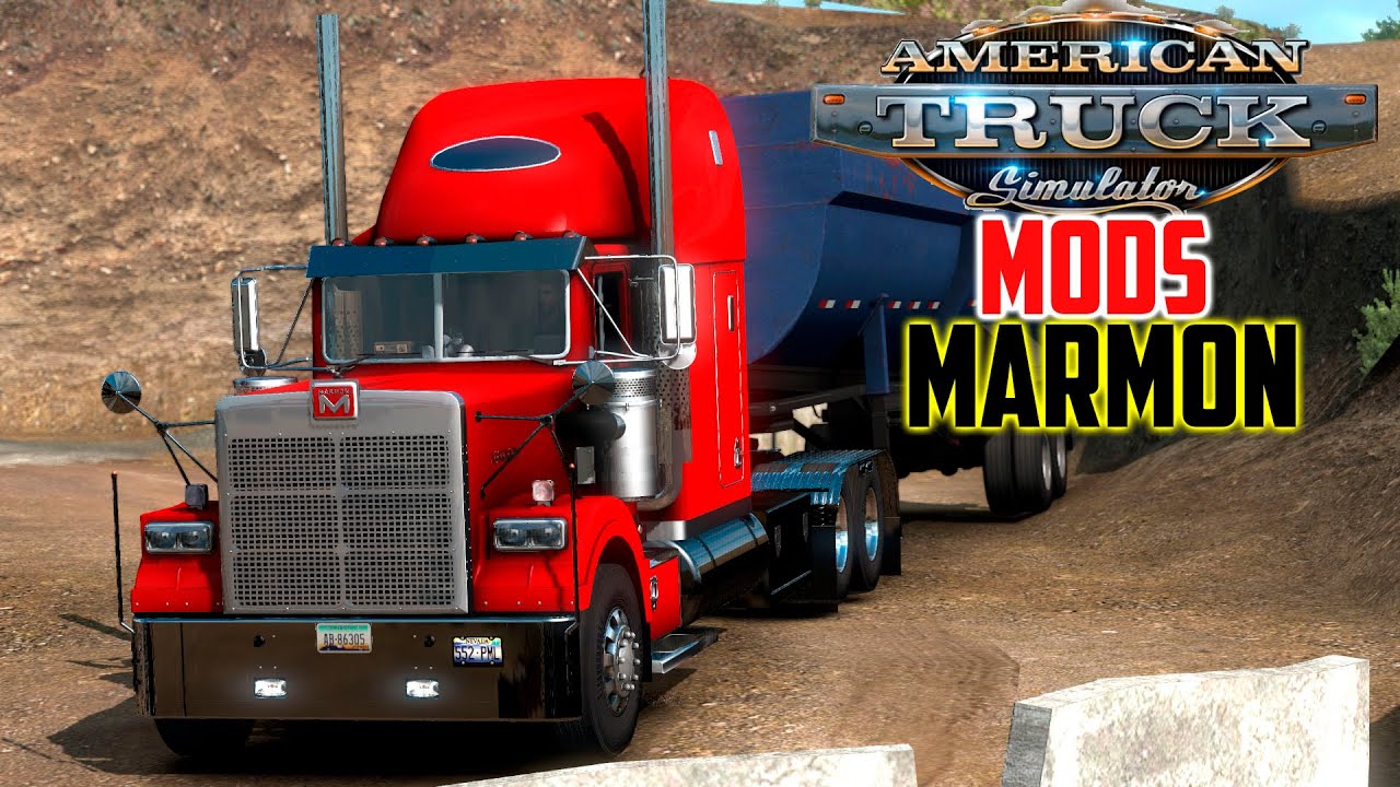 Marmon 57P edited | American Truck Simulator | 1.37 - 1.38 - YouTube