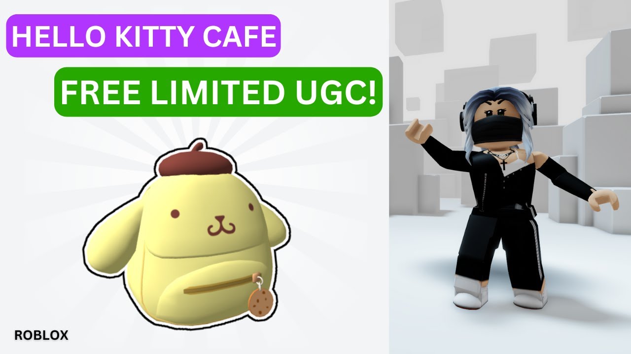 Free Limited UGC | How To Get The Pompompurin Backpack in My Hello ...