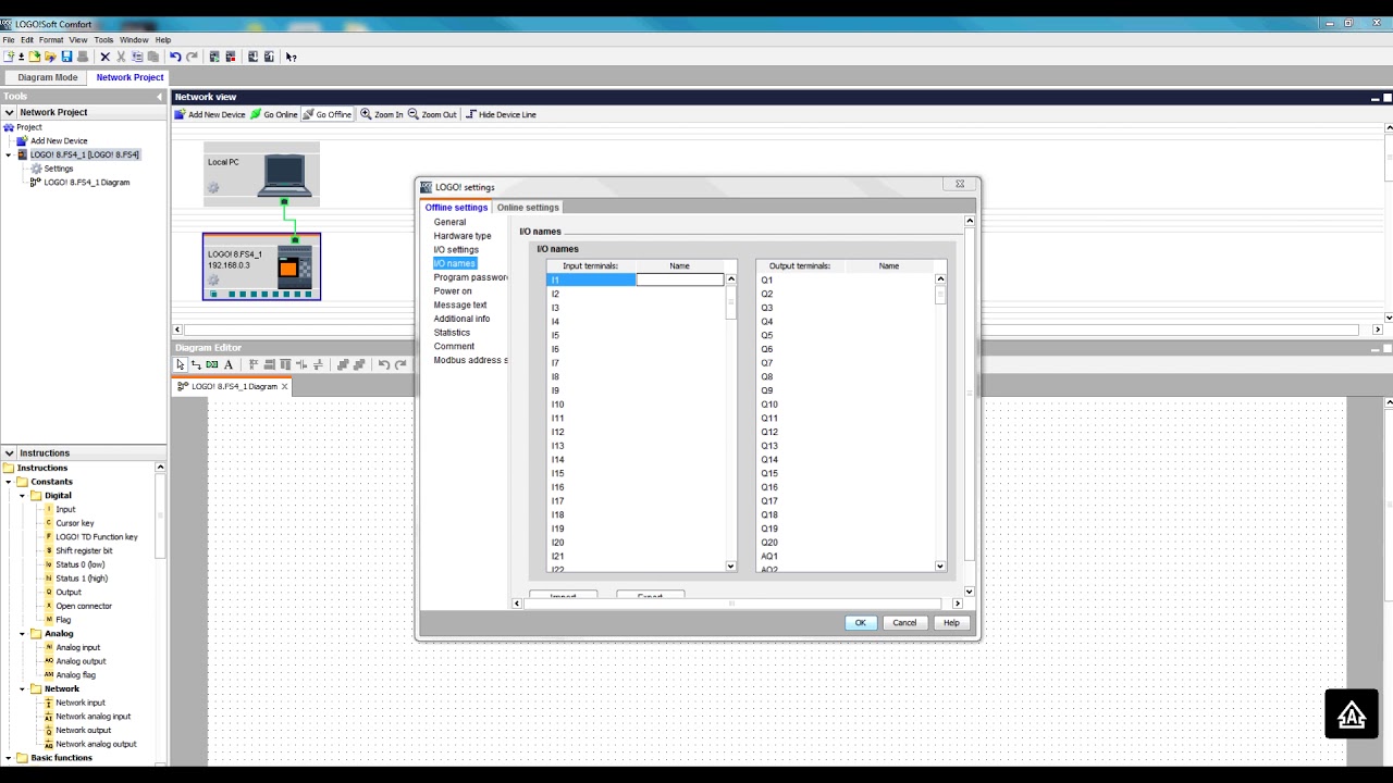 LOGO! - Commissioning, HW config and basic functionality (24CEo) - YouTube