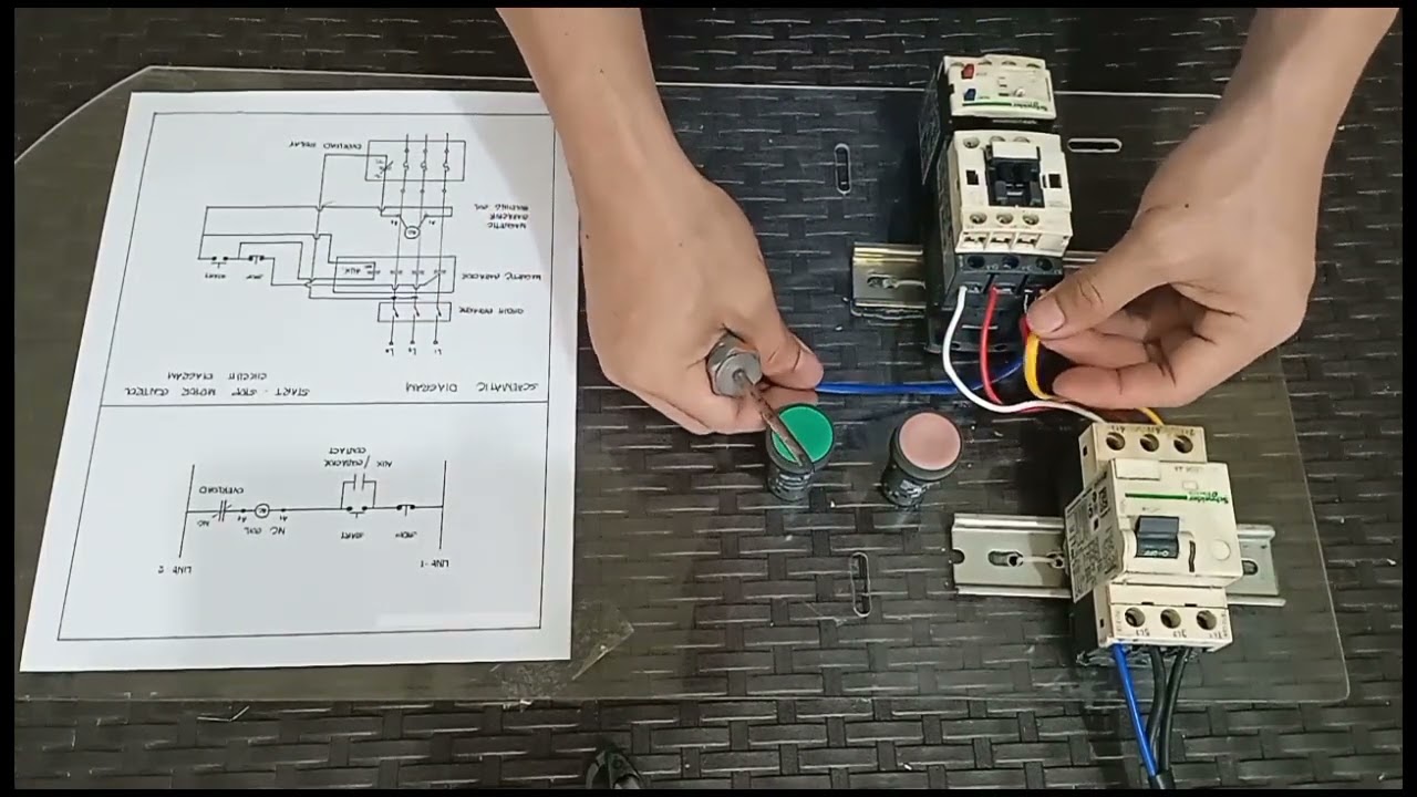 Start Stop Motor Control Diagram