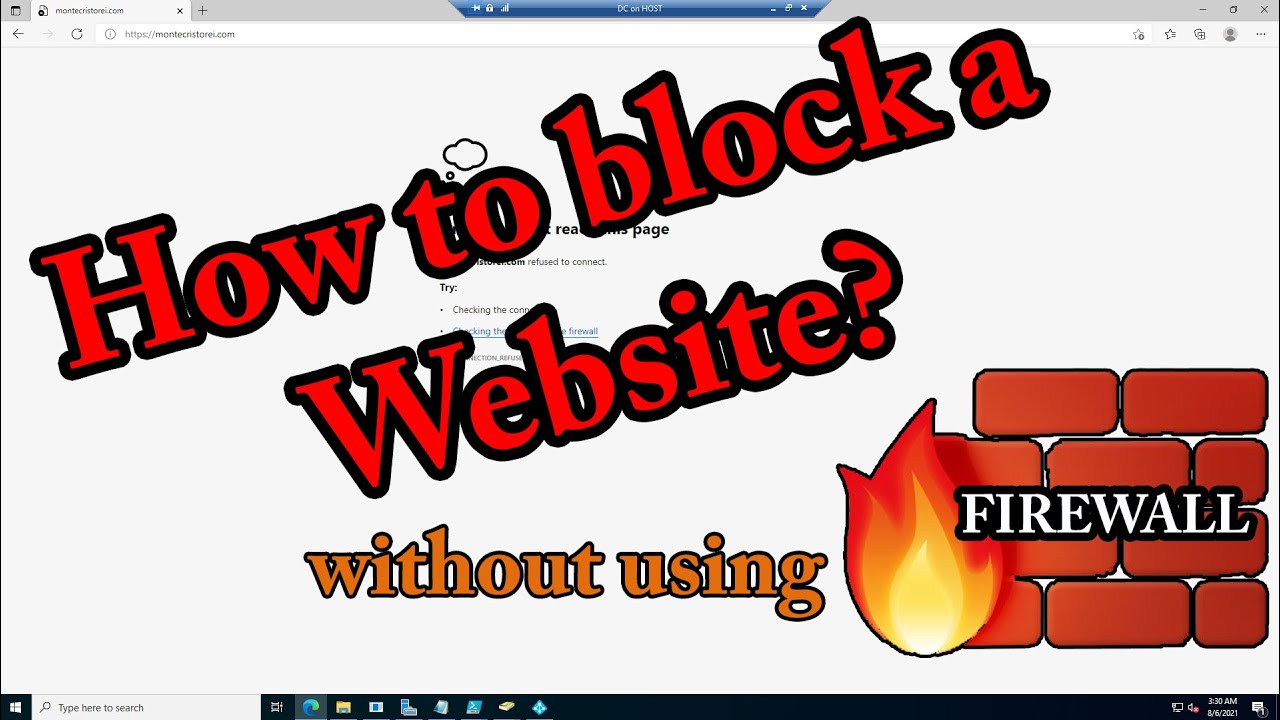 How To BLOCK A Website Without Using A FIREWALL YouTube how-to-block-a-website-without-using-a-firewall-youtube