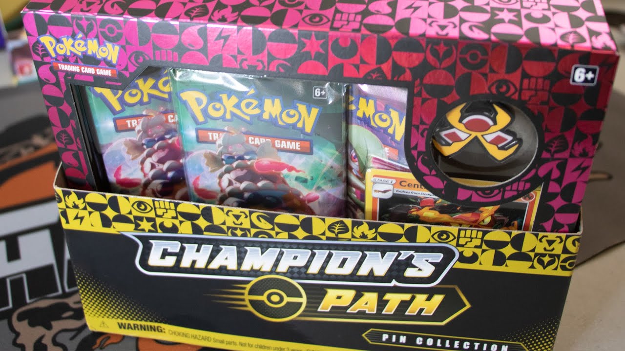 *NEW Champion's Path* All 3 Gym Pin set boxes + Giveaway Winner - YouTube