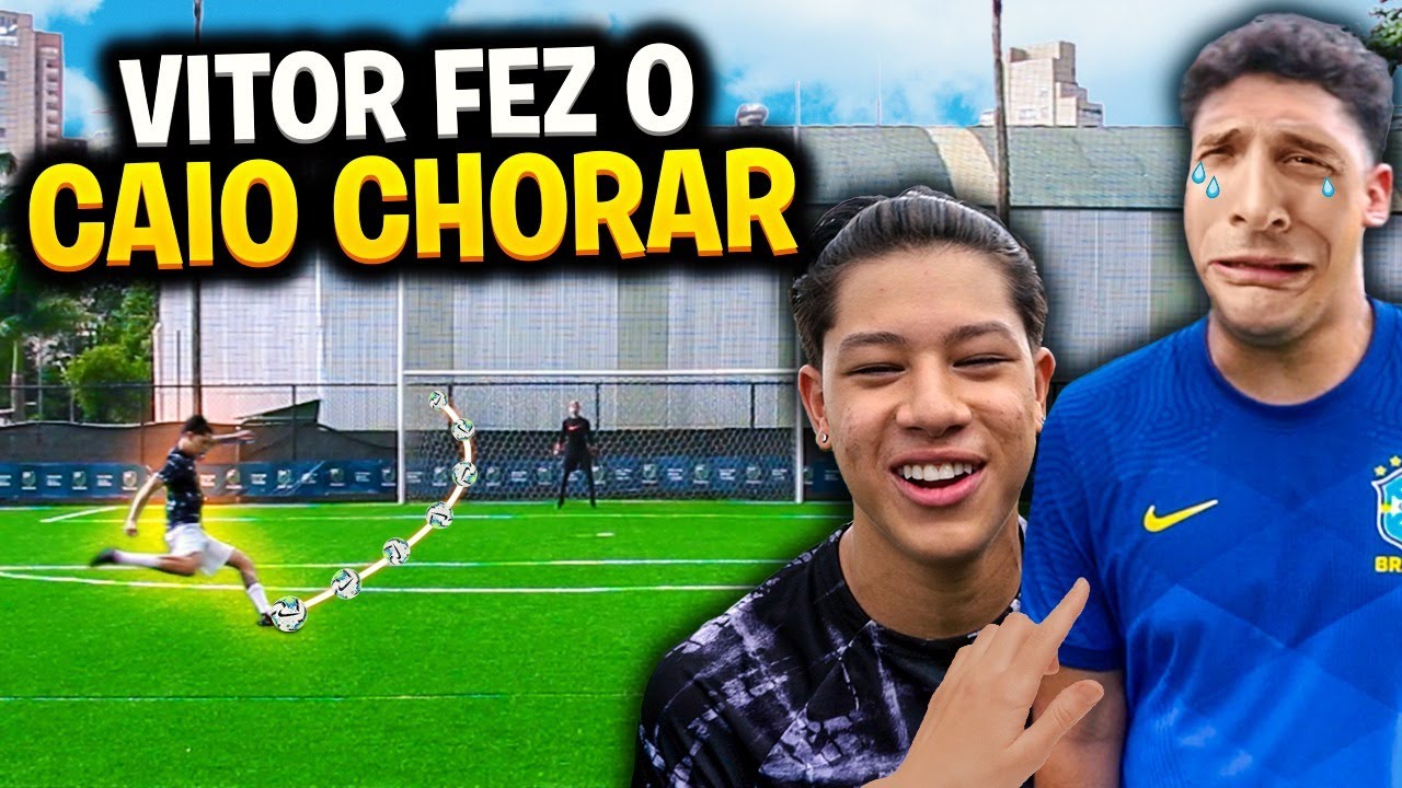 CAIO LO ACHOU INJUSTO O DESAFIO DA BOLA DA SORTE!!! *RIVALIDADE* - YouTube