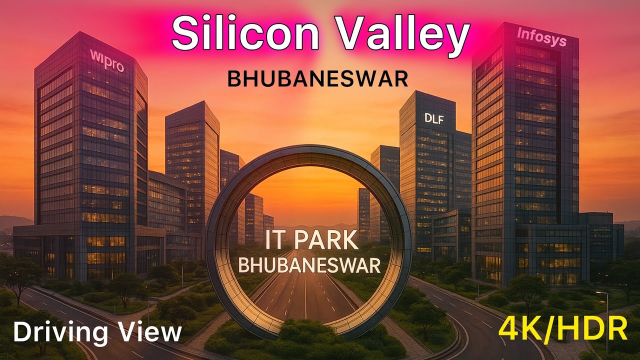 Bhubaneswar Infocity Drive | IT Park Tour with Voiceover | infosys ...