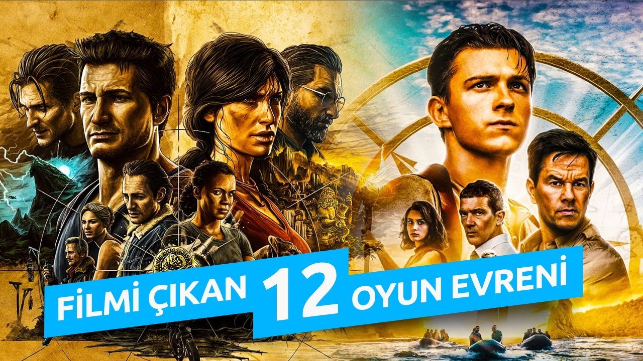 FİLMİ ÇIKAN 12 OYUN EVRENİ - YouTube