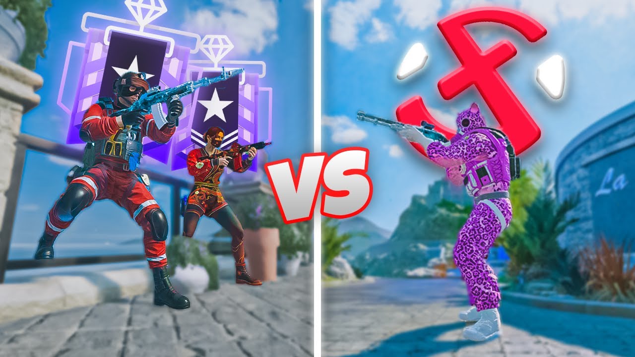 1 Pro Player VS 2 Of Each Rank Until He Loses In Rainbow Six Siege ...