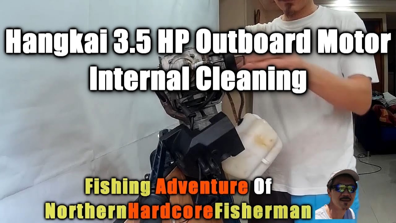 Hangkai 3.5 HP Outboard Motor Maintenance Internal Cleaning ...