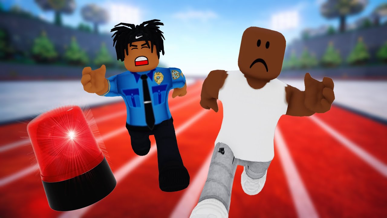 Thugs RUN AWAY From The Cops in Roblox Track - YouTube