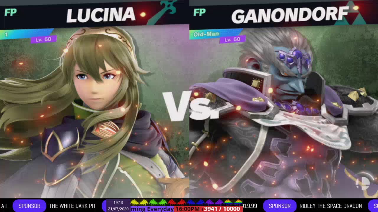 Amiibo: Daughter [Lucina] vs Old-Man [Ganondorf] - YouTube