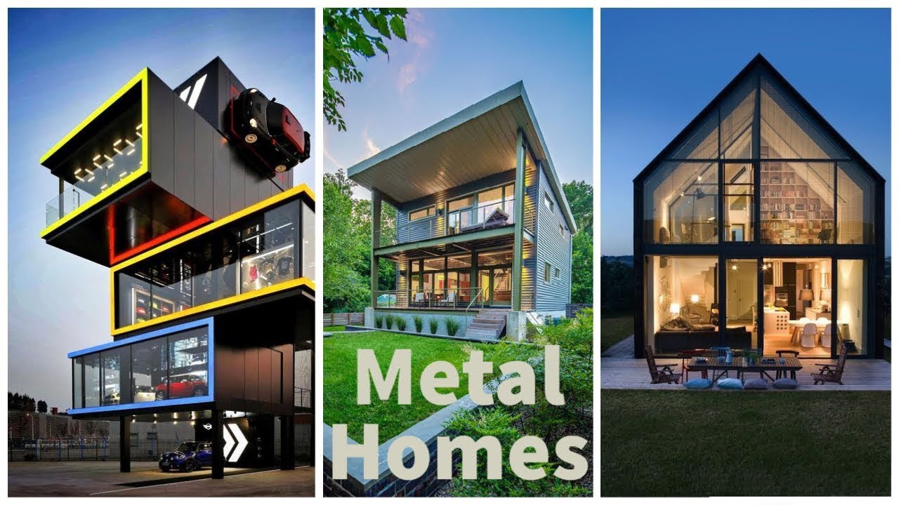 Metal buildings / homes- modern and eco-friendly home ideas 2021 - YouTube