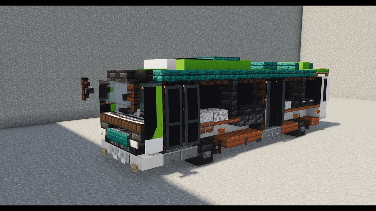 【Minecraft】東京都交通局 P-D902 Bus Tutorial (1.5:1) - YouTube