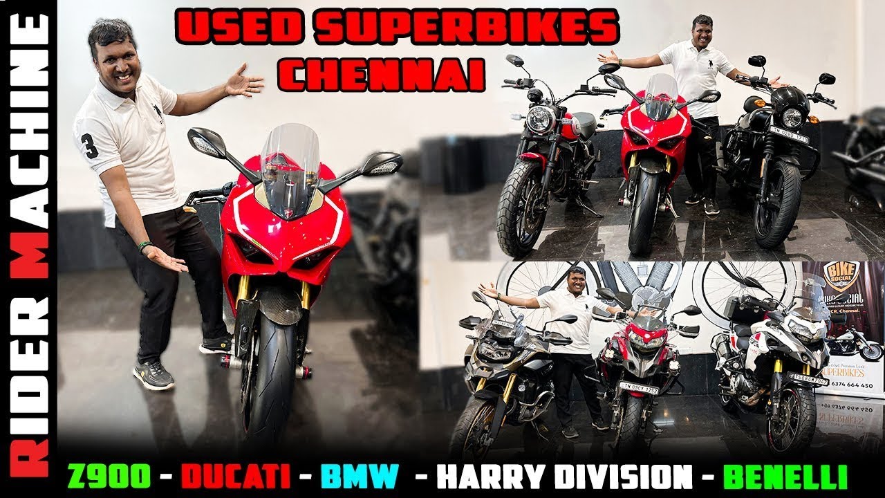 Used Superbikes in Chennai | Ducati - BMW - Harley Davidson - Benelli ...