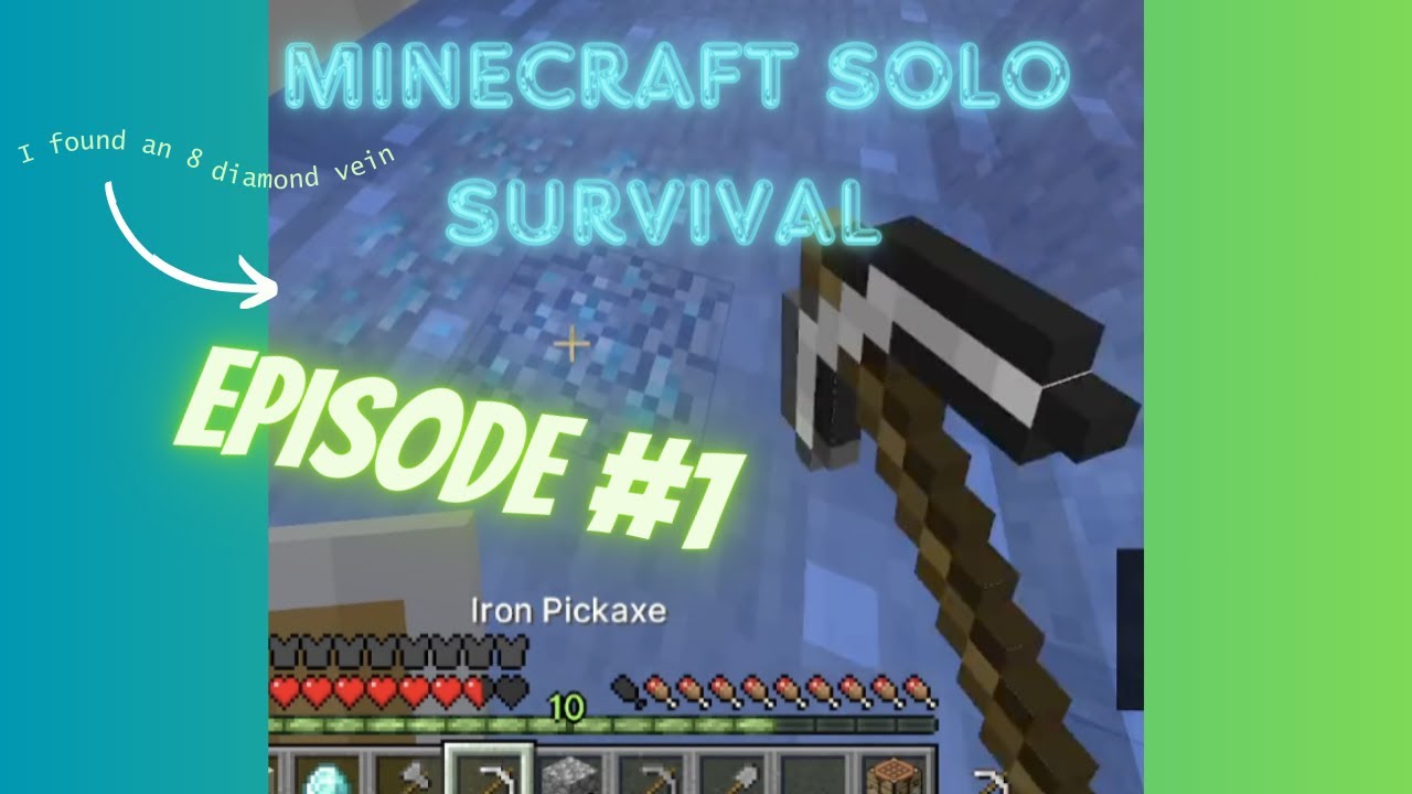 NEW Minecraft Solo Survival World (Episode #1) - YouTube