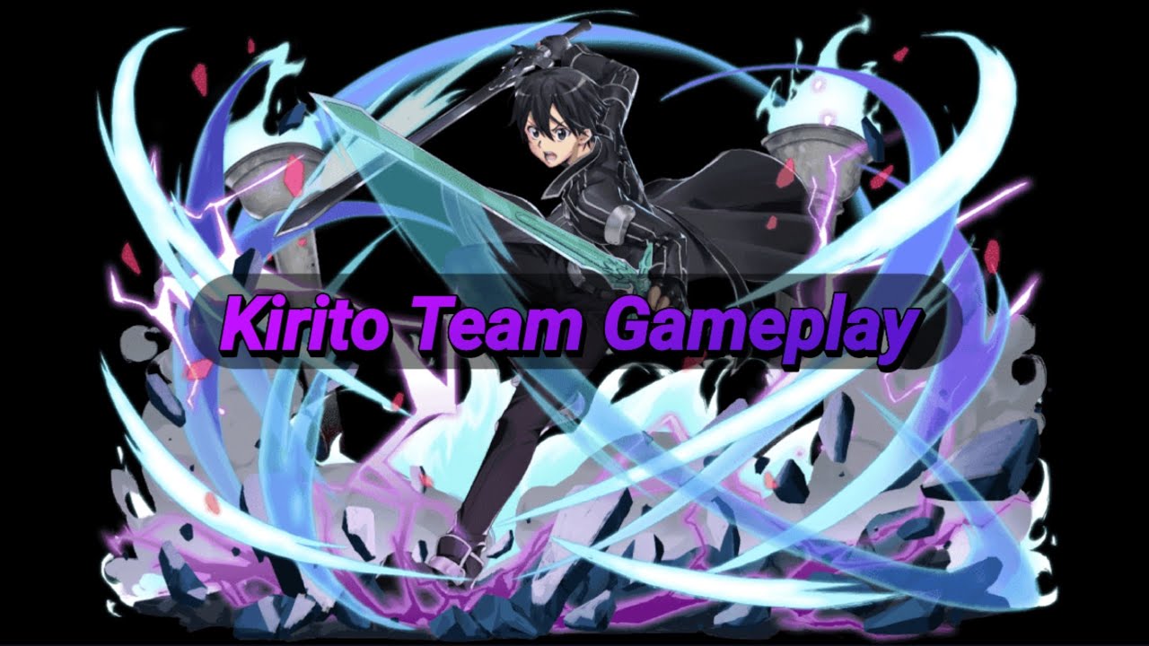 SAO Collaboration Kirito Gameplay Review: Starburst Stream and ...