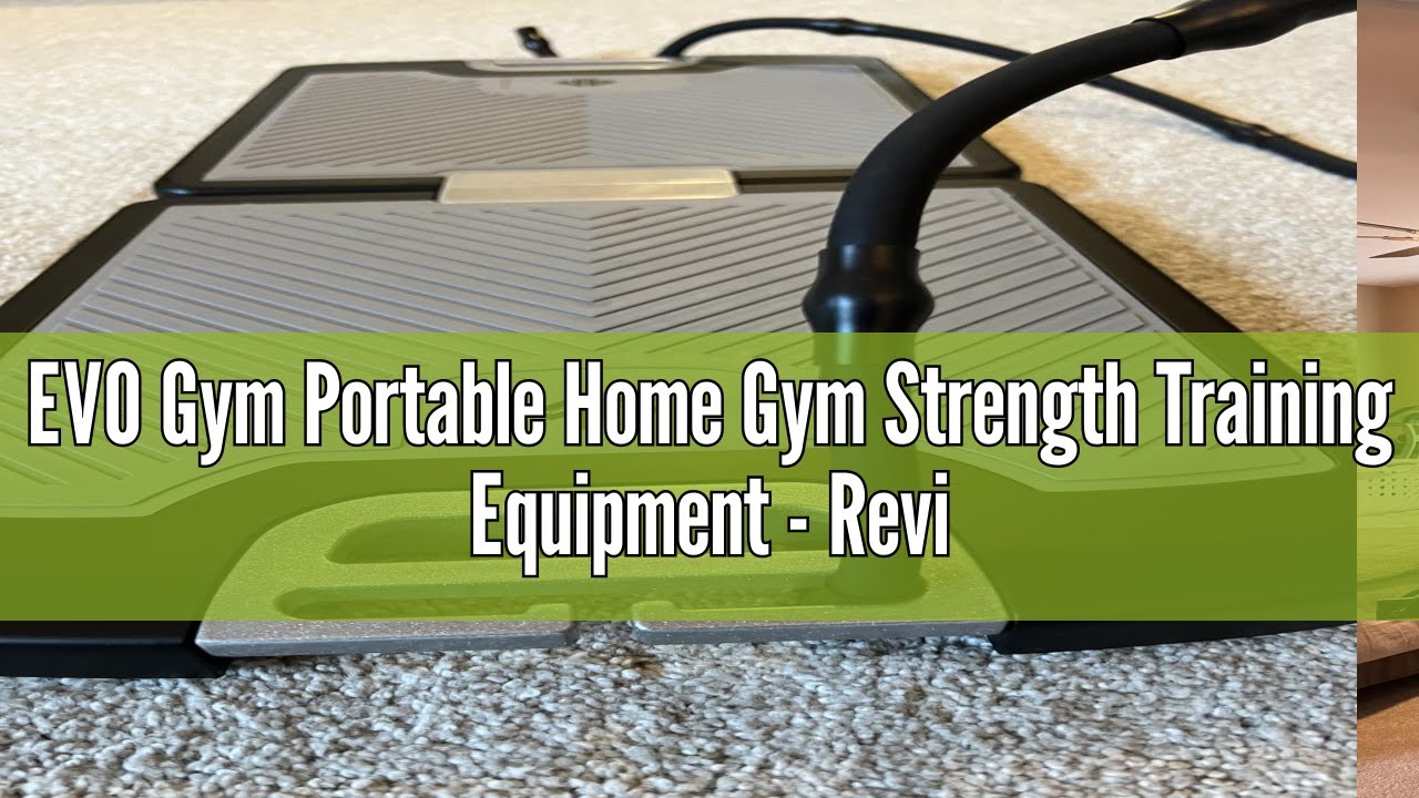EVO Gym Portable Home Gym Strength Training Equipment - Review - YouTube