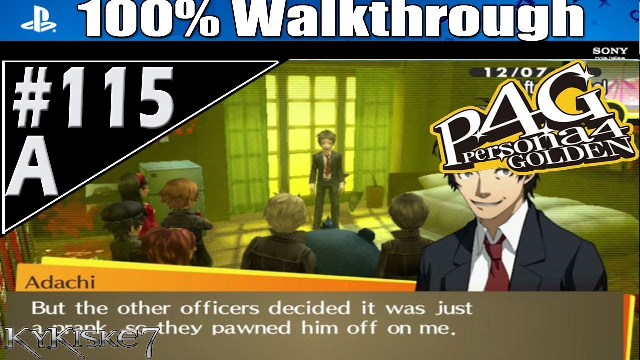 Persona 4 Golden - 100% P.115 - A -"The True Culprit" Star/Teddie MAX ...