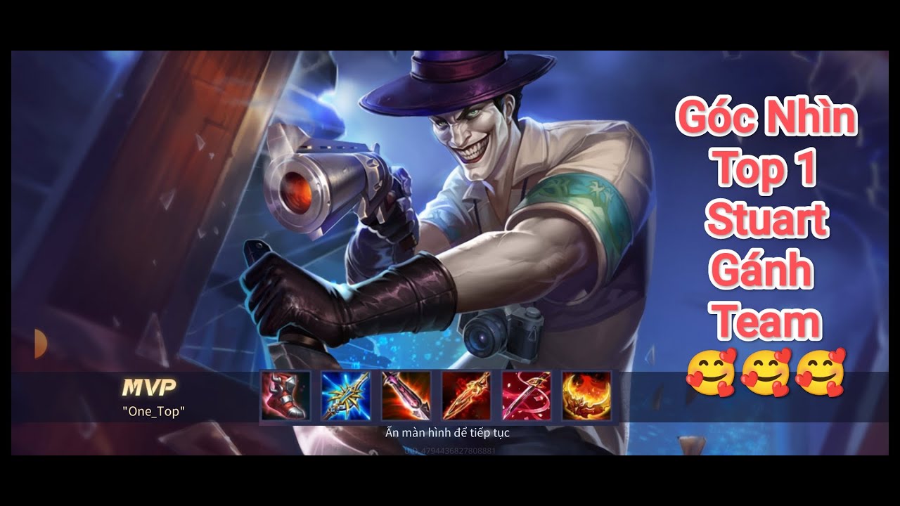Liên Quân _ Top 1 Stuart Gánh Team Là Như Thế Nào - YouTube