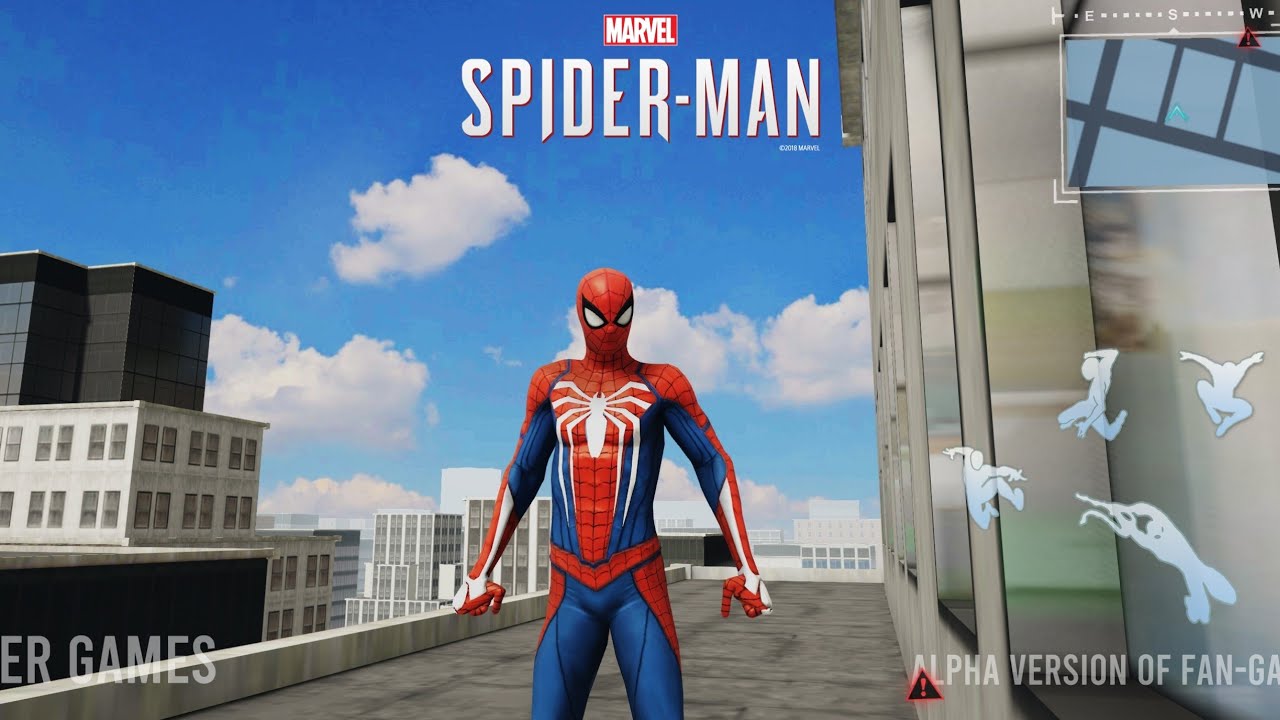 Spider-Man Android R-USER Games | All Suit (Fanmade) Playthrough - YouTube